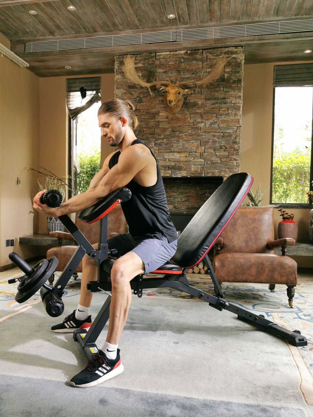 Workout Benches: 3 Exercises To Keep You Fit - Exercise Bike, Weight ...
